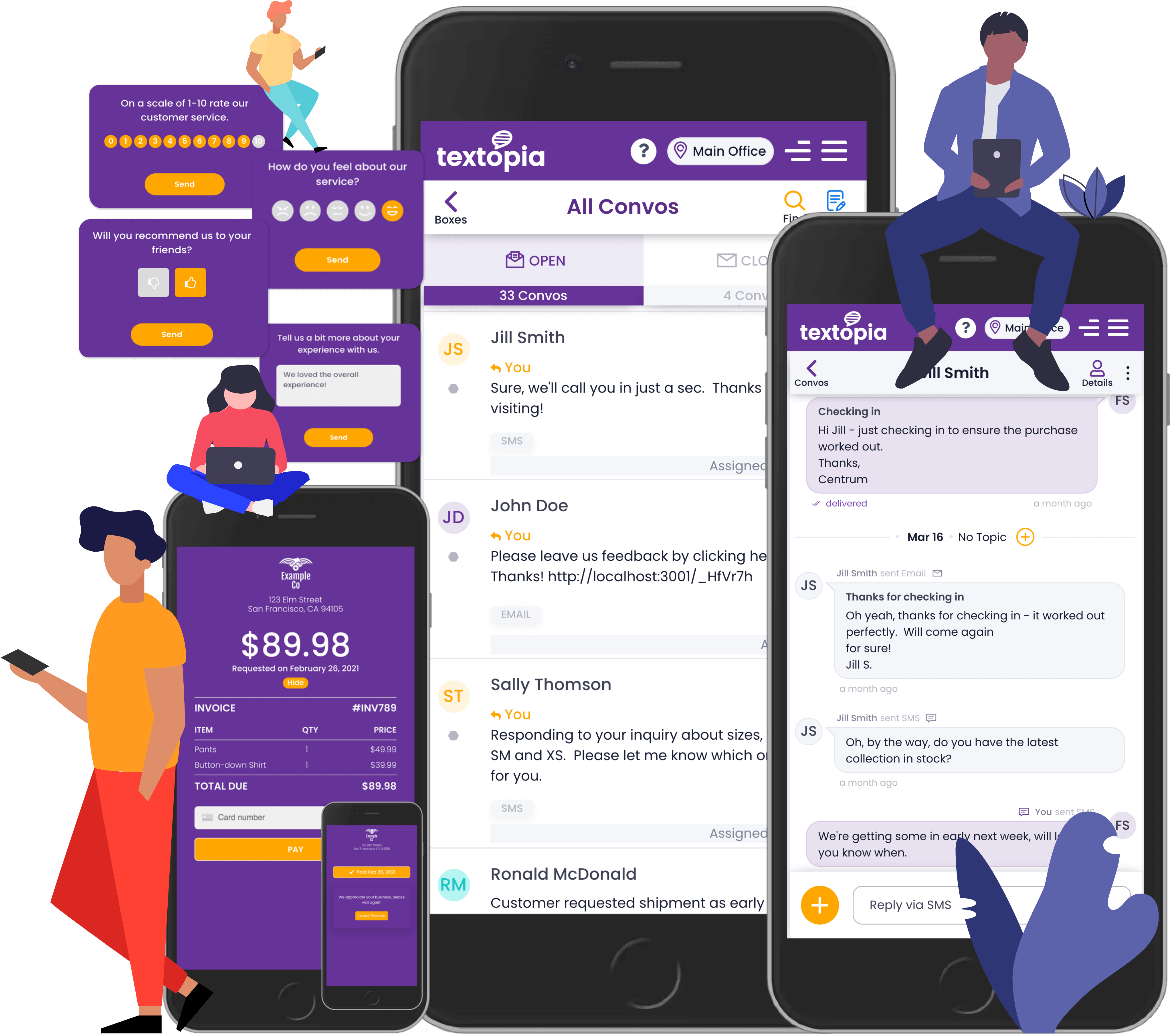 Textopia - cuz customers #luv2txt